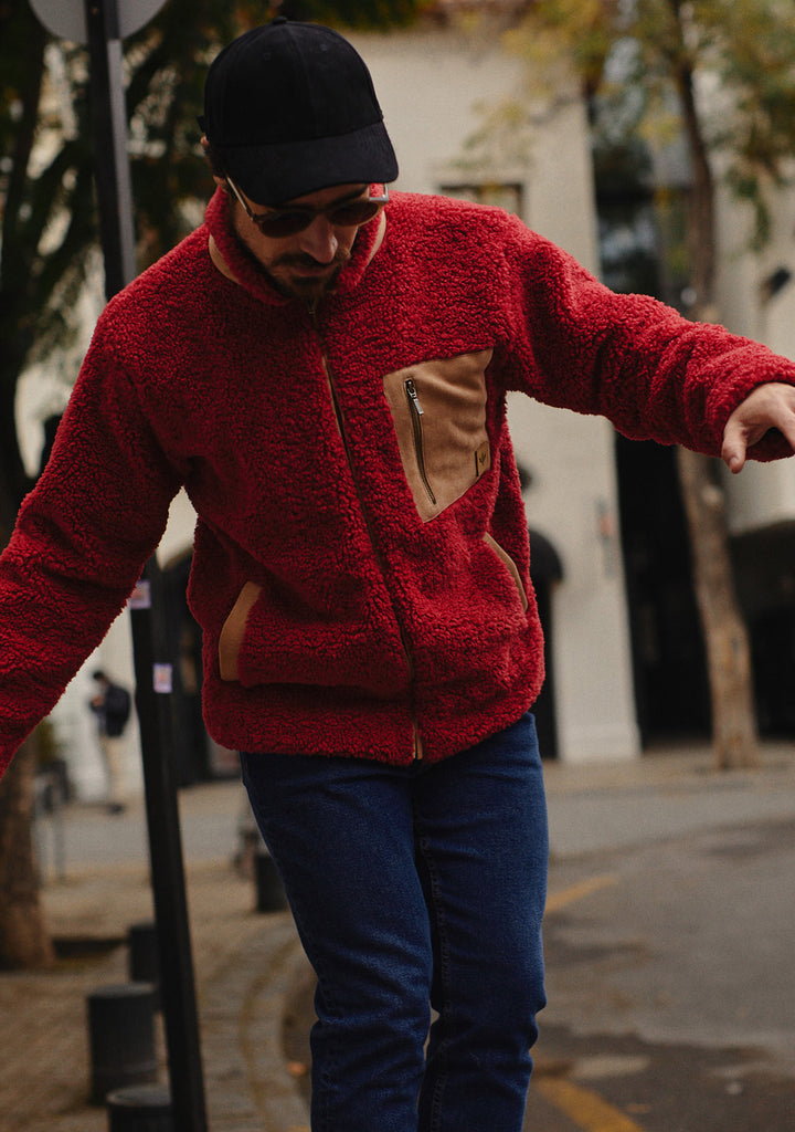 Chaqueta Chiporro Apolo Roja – Kidel Chile